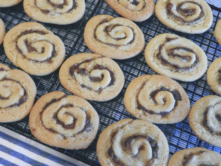 Date Filled Pin Wheel Cookies - Cookies By Bess