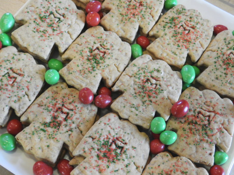 Honey Bran Christmas Cookies - Cookies By Bess