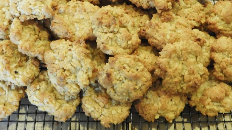 Coconut Crisps - Cookies By Bess